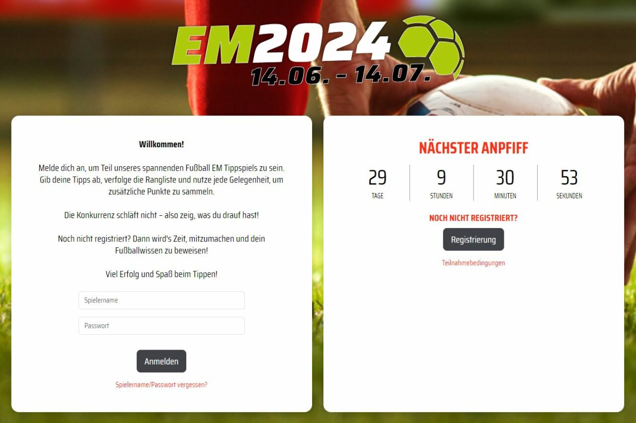 Gemeinsames EM-Tippspiel 2024 | A&H Zeitarbeit